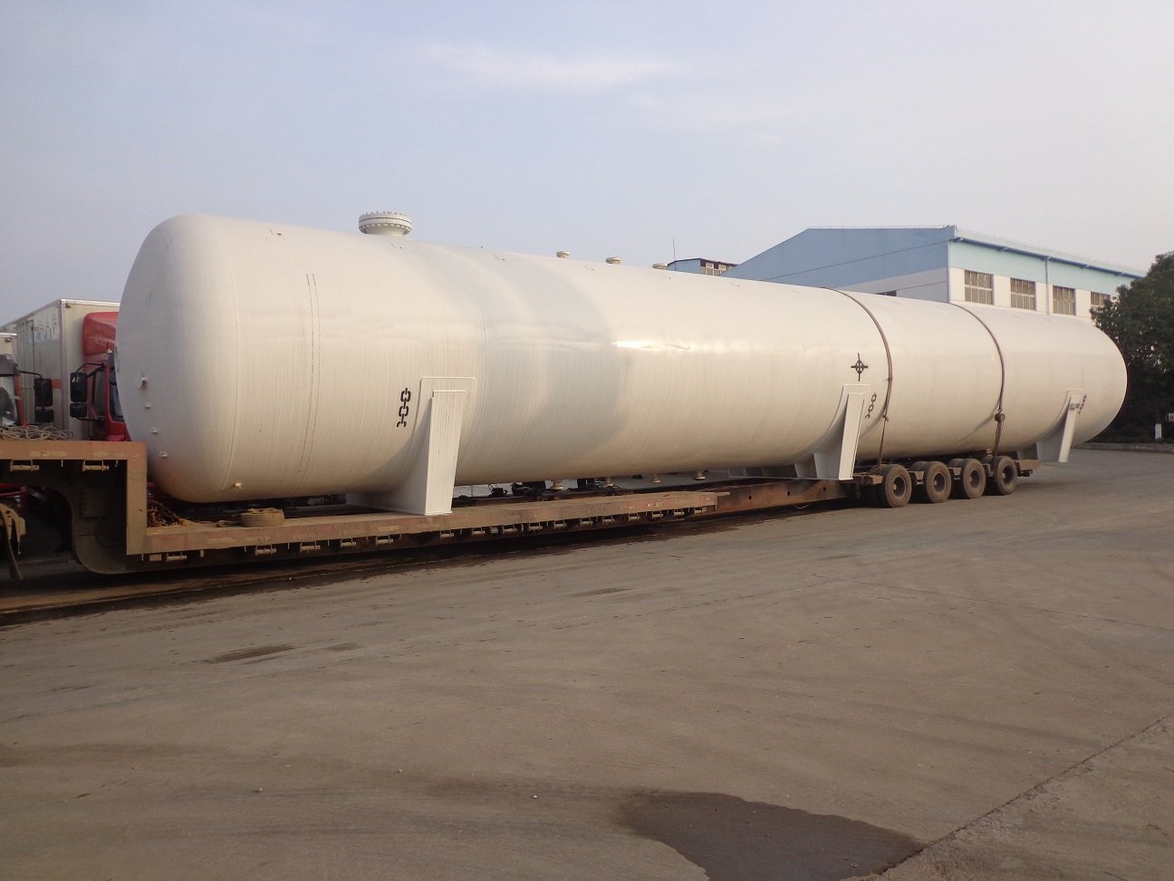 ASME Standard 100MT 100Tons 200M3 200000Liters Horizontal LPG Storage ...